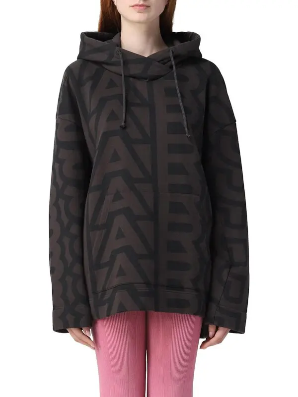 Marc Jacobs Monogrammed Hoodie - Black
