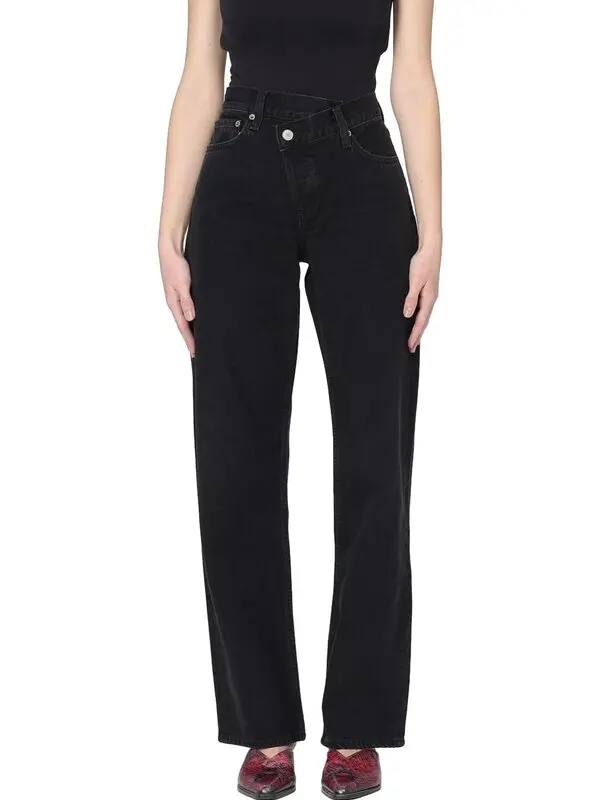 AGOLDE Baggy Denim Jeans - Black