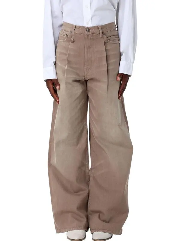 R13 Wide-leg Denim Jeans - Brown