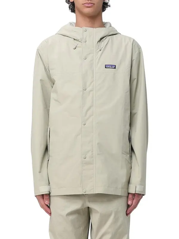 Patagonia Recycled Nylon Waterproof Rain Jacket - Grey