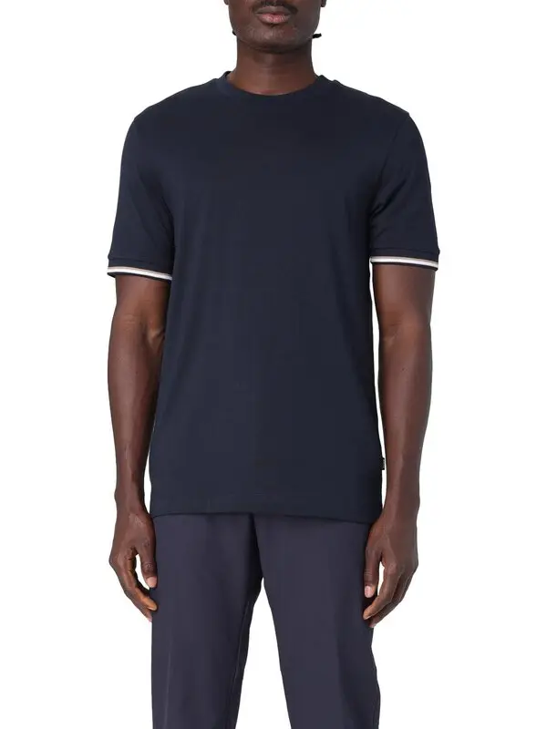 BOSS Basic Cotton T-shirt - Blue
