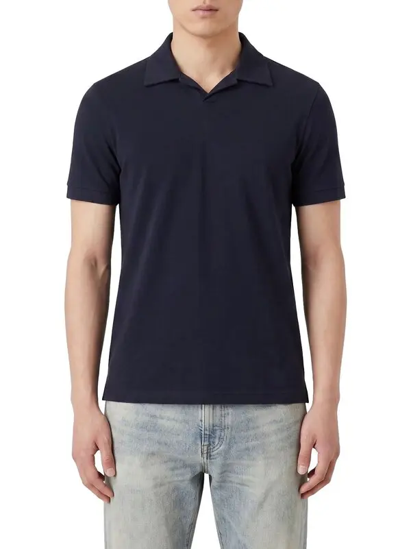 Giorgio Armani Polo Shirt Colour - Blue