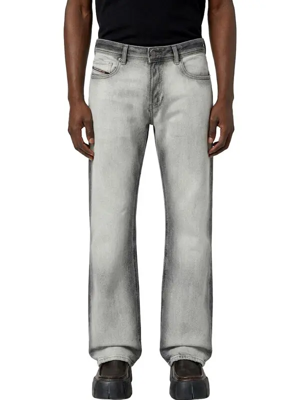 DIESEL® Zatiny Mid-rise Slim Fit Flared Jeans - Grey