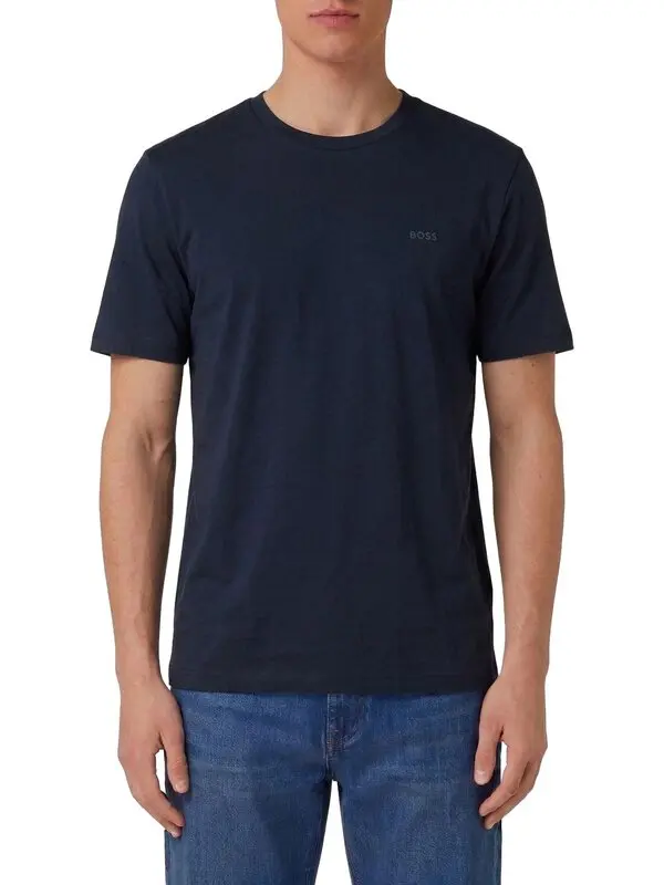 BOSS Basic Cotton T-shirt - Blue