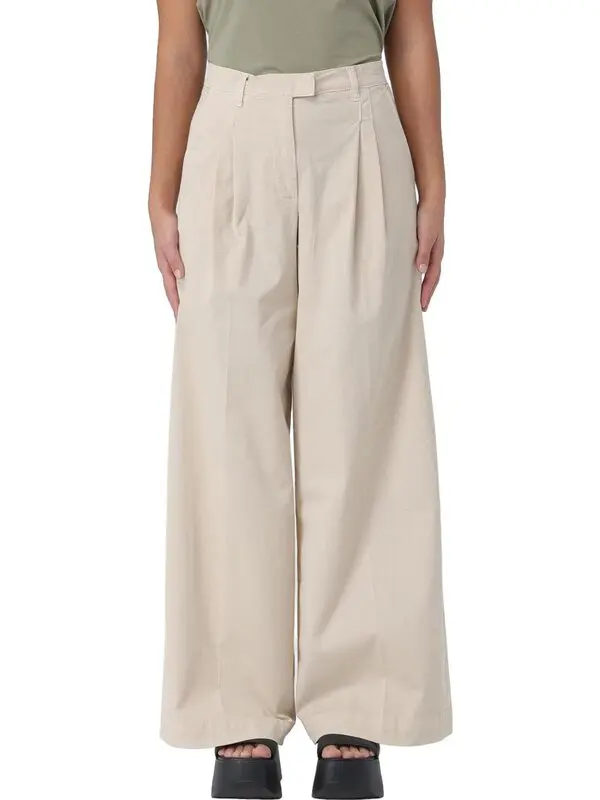 Pinko Tailored Wide Leg Trousers - Beige