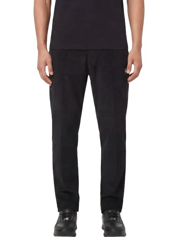 BILLIONAIRE Velvet Trousers - Black