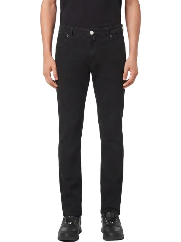 BILLIONAIRE Skinny Stretch Denim Jeans - Black