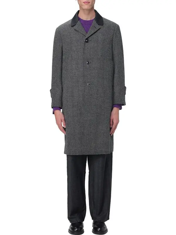 MAISON MARGIELA Classic Collar Coat - Black
