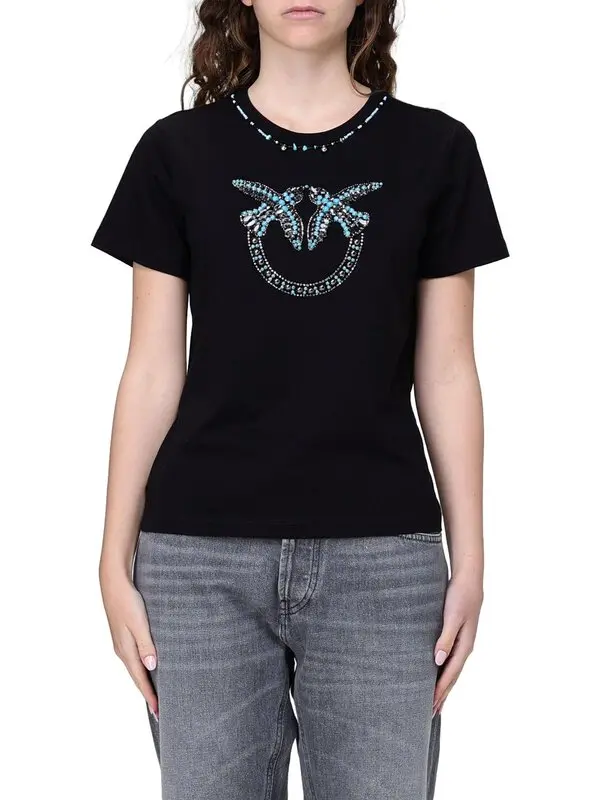Pinko T-shirt Colour - Black