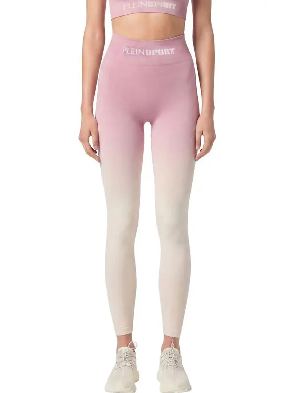 PLEIN SPORT Technical Fabric Leggings - Fuchsia
