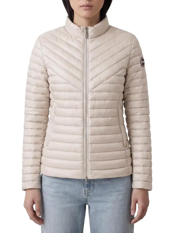 COLMAR Quilted Down Jacket - Beige