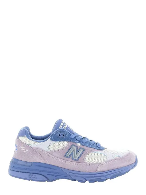 NEW BALANCE Made In Usa 993 Suede And Mesh Sneakers - Multicolor