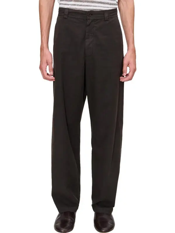 A.p.c. Dan Organic Cotton Chino Trousers - Brown