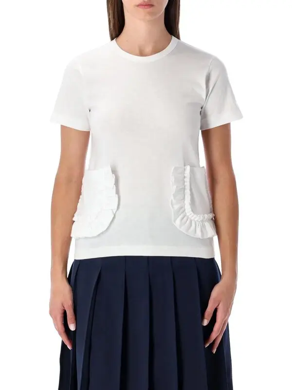 Comme Des Garçons T-shirt Colour - White