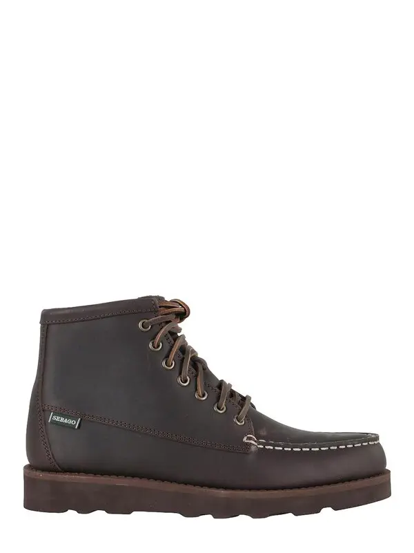 SEBAGO Lace-up Leather Boots - Brown
