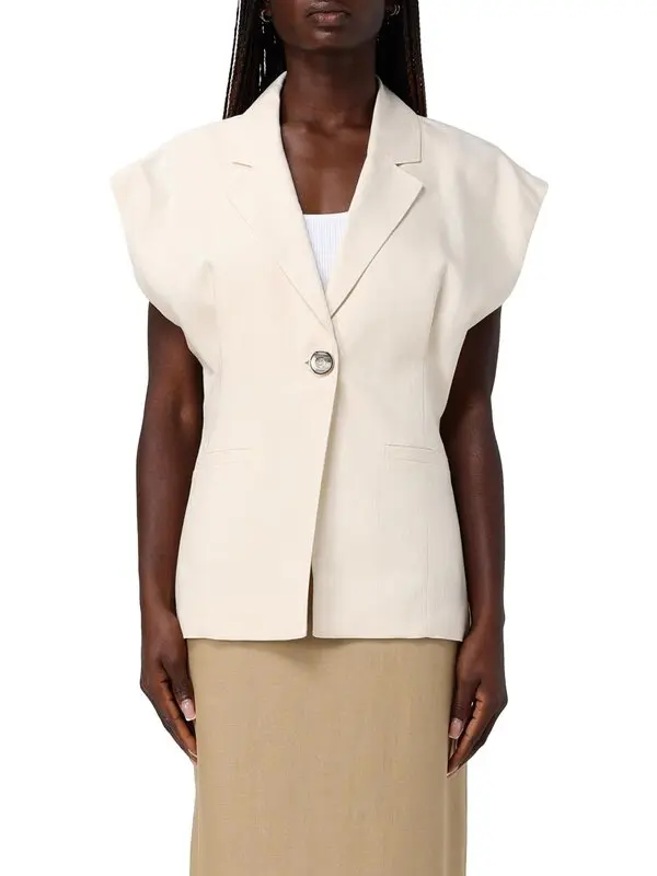 Pinko Sleeveless Waistcoat - White