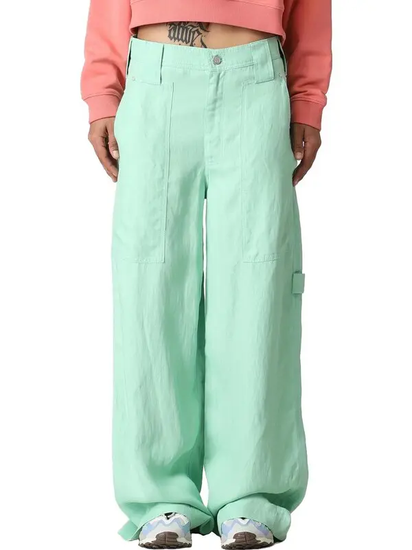 Stella McCartney Wide-leg Trousers - Green