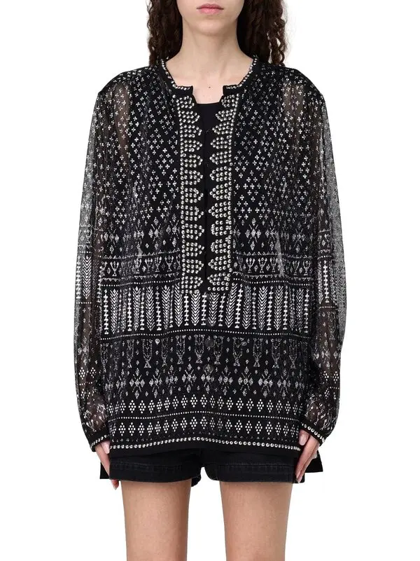 Isabel Marant Étoile Printed Blouse - Black