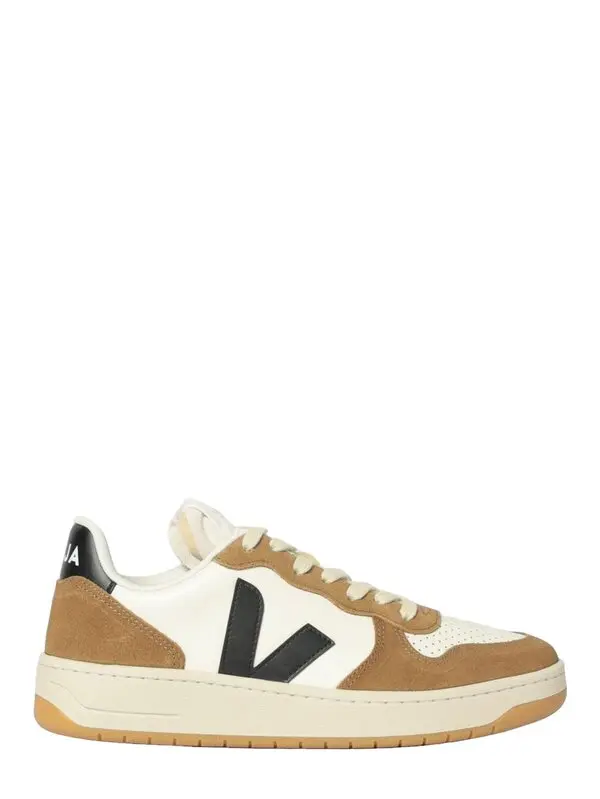 VEJA V-10 O.t. Leather Sneakers - Black