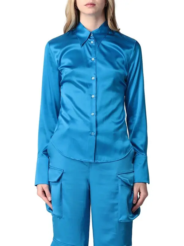 Pinko Silk Shirt - Blue