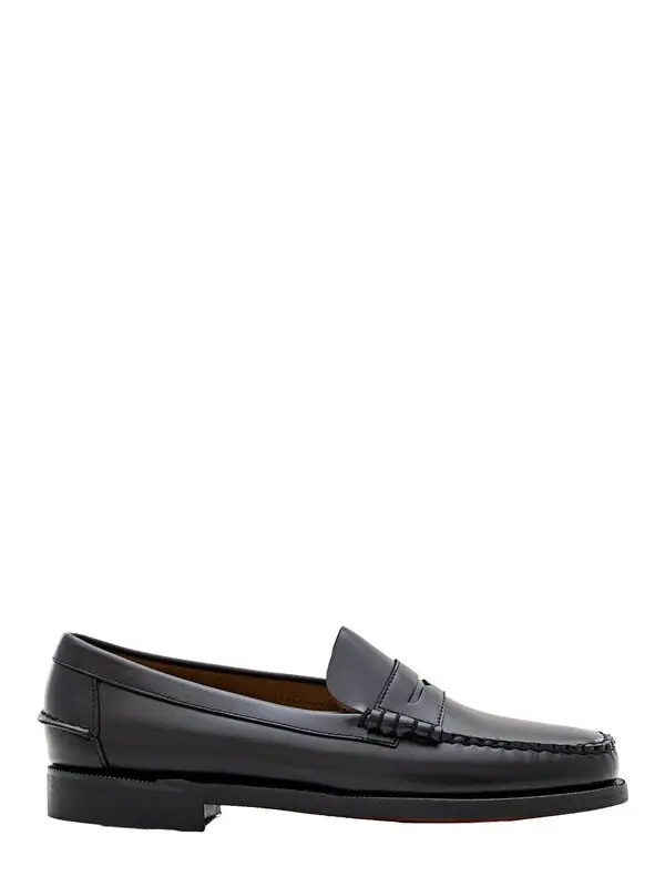 SEBAGO Classic Leather Loafers - Black