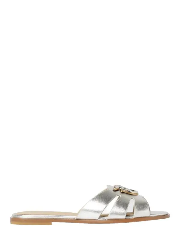 Pinko Heeled Sandals - Silver