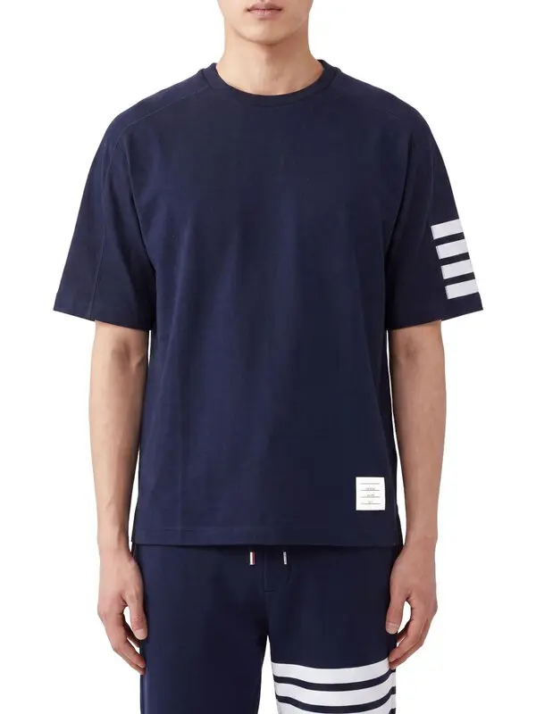 Thom Browne T-shirt Colour - Blue