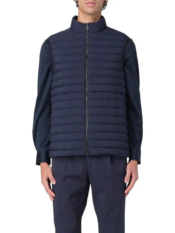 Peuterey Moise Padded Nylon Vest - Blue