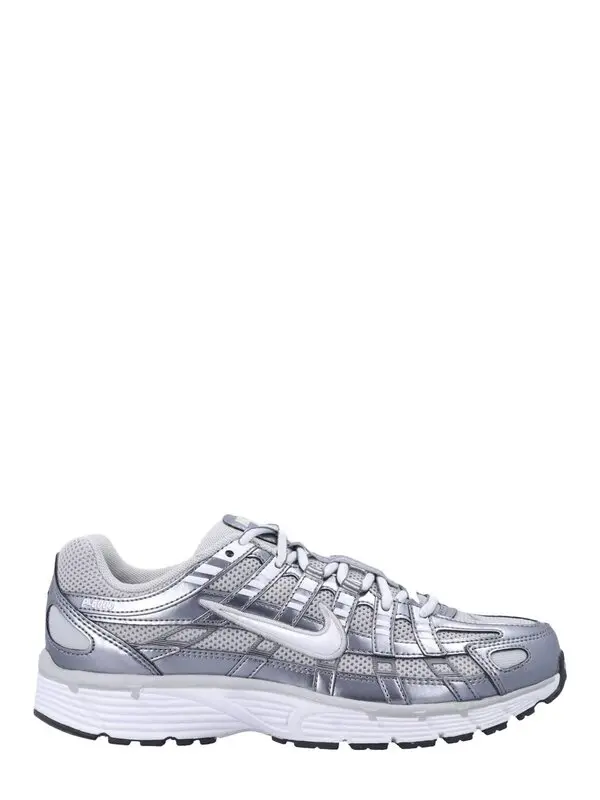 Nike P-6000 Mesh And Rubber Sneakers - Silver