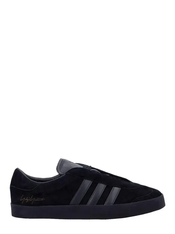 Y3 Gazelle Suede Low Top Sneakers - Black