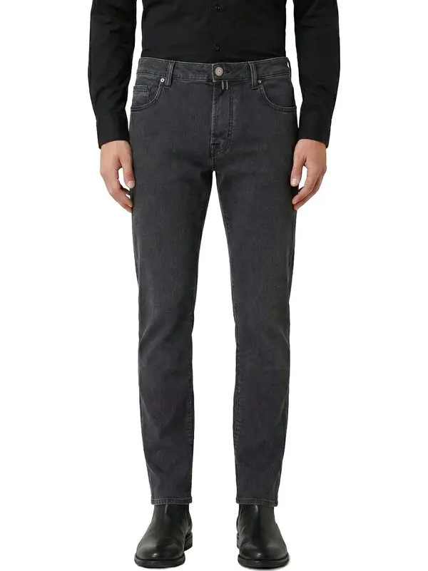 Jacob Cohen Skinny Fit Stretch Denim Jeans - Grey