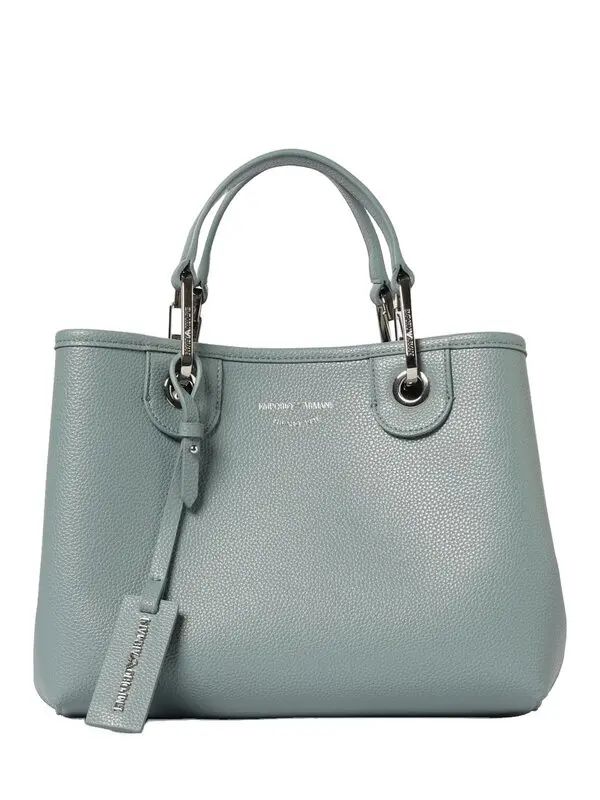 Emporio Armani Top Handle Bag With Detachable Strap - Grey 1
