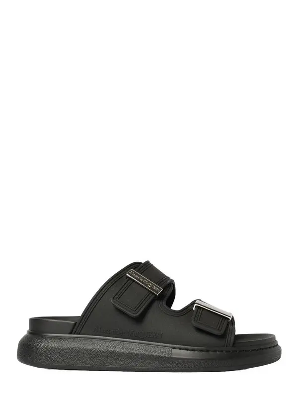 Alexander McQueen Rubber Sandals - Black