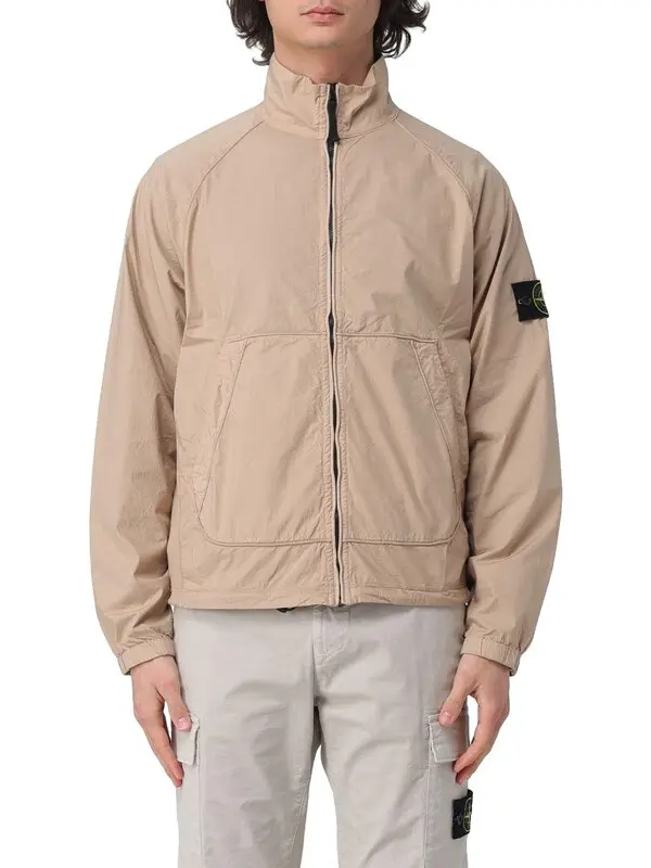 Stone Island Zip-up Jacket - Sand
