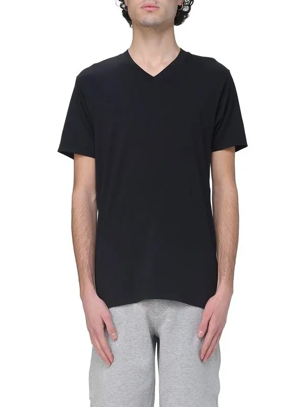 TOM FORD Stretch Cotton Blend Undershirt - Black