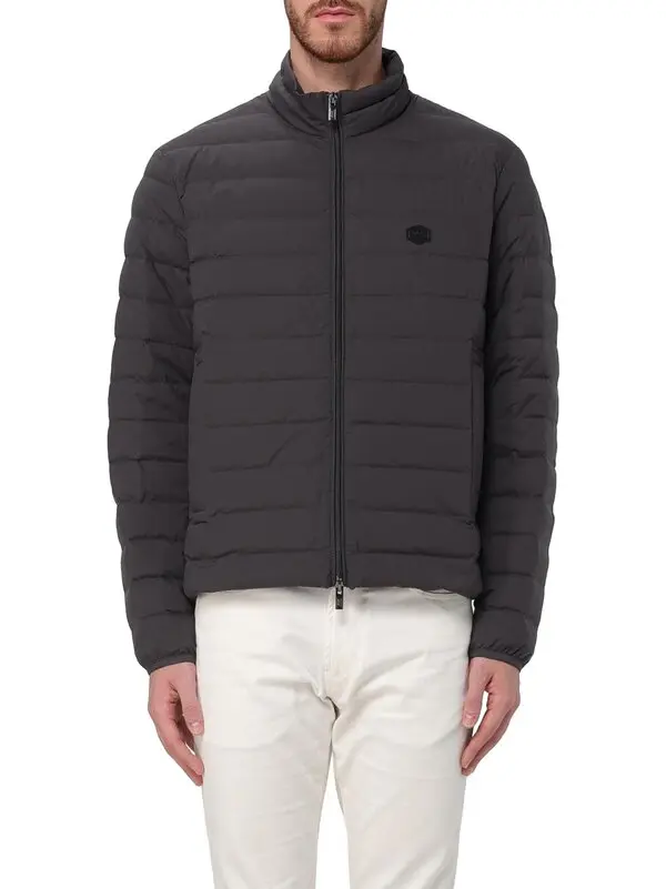Emporio Armani Quilted Jacket - Grey
