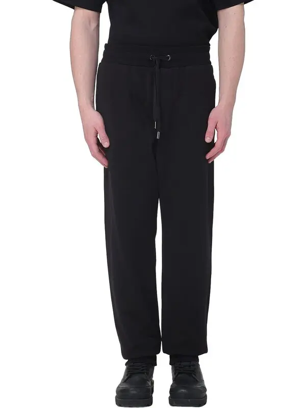 Dolce & Gabbana Cotton Jogging Trousers - Black