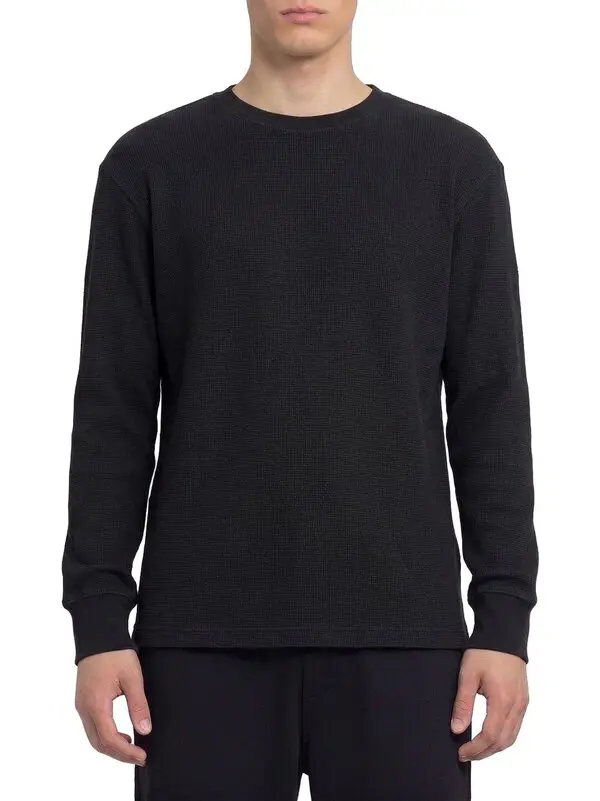 ENTIRE STUDIOS Cotton Knit Crewneck Jumper - Black