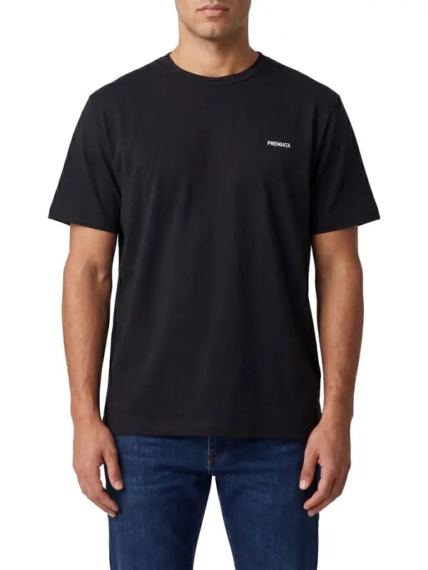 Premiata Cotton T-shirt With Logo - Black