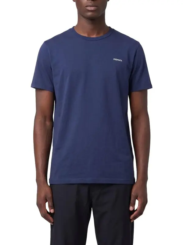 Premiata Cotton T-shirt With Logo - Blue