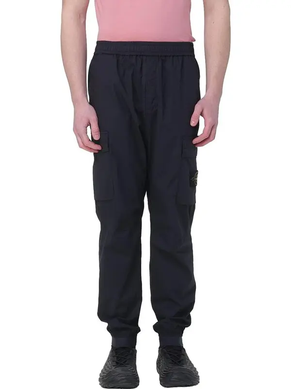 Stone Island Cargo Trousers - Navy