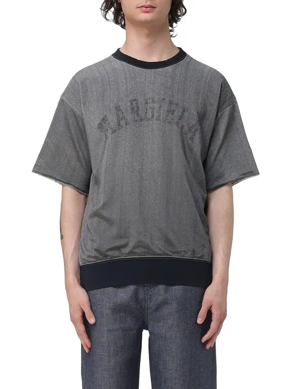 MAISON MARGIELA Viscose Blend Sweatshirt - Grey