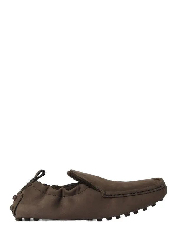 TOD'S Suede Loafers - Black