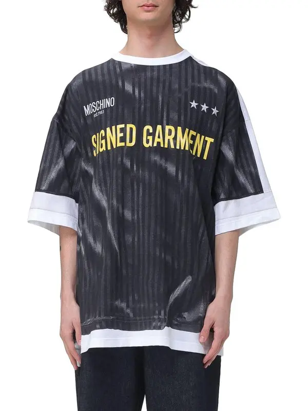 Moschino Printed Cotton T-shirt - Multicolor