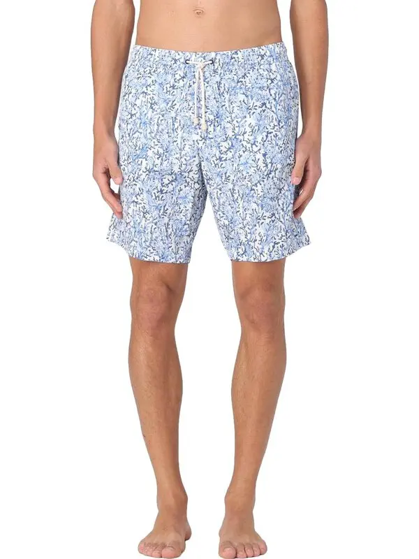 KAMPOS Printed Swim Shorts - Blue