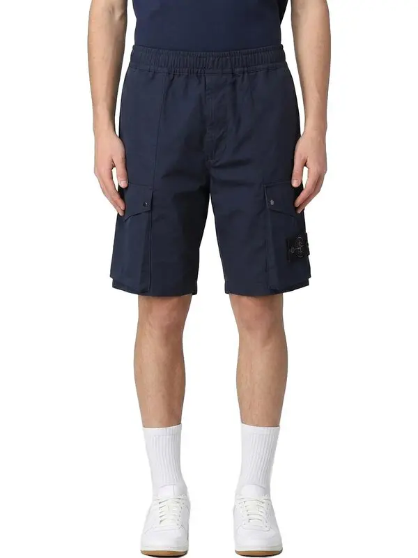Stone Island Cargo Shorts - Navy