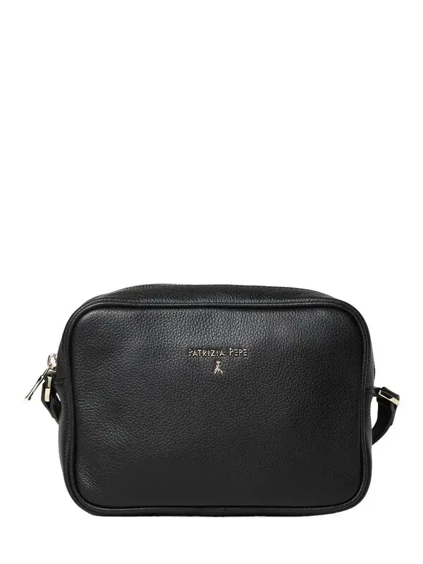 Patrizia Pepe Leather Mini Bag - Black