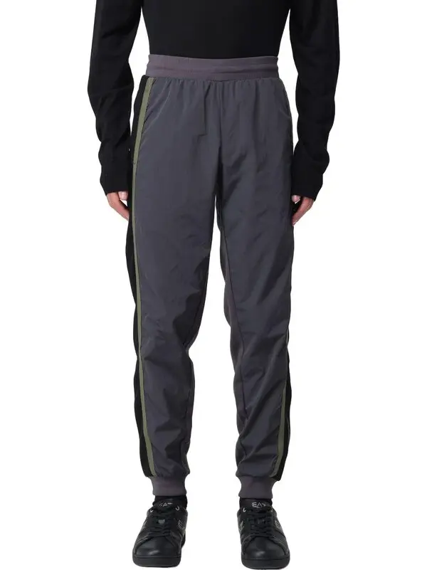 EA7 Color-blocked Joggers - Grey