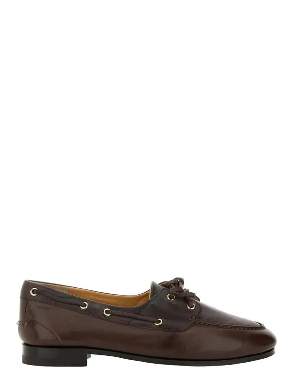 Bally Leather Loafers - Brown