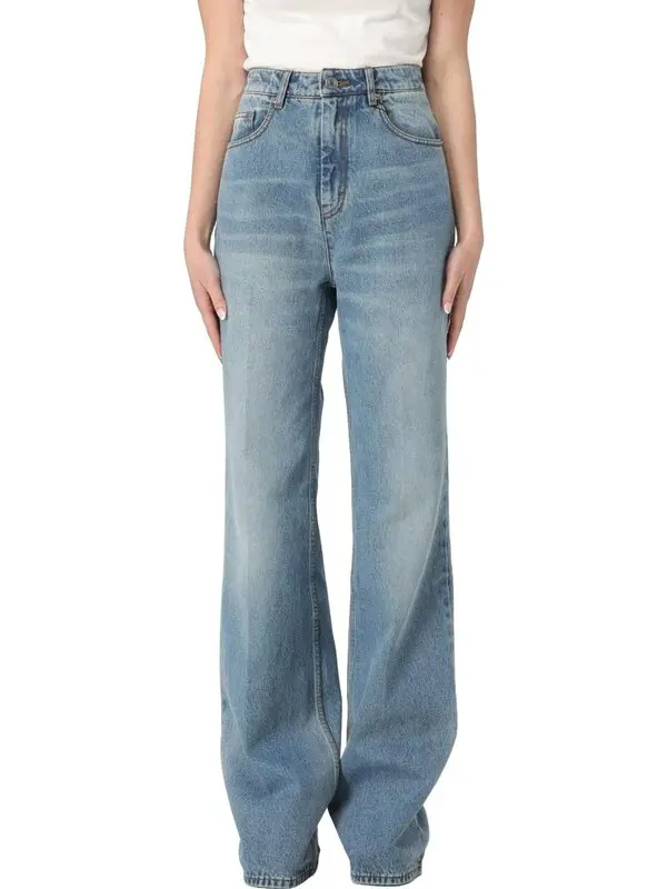 AMI Paris Wide Leg Jeans - Blue